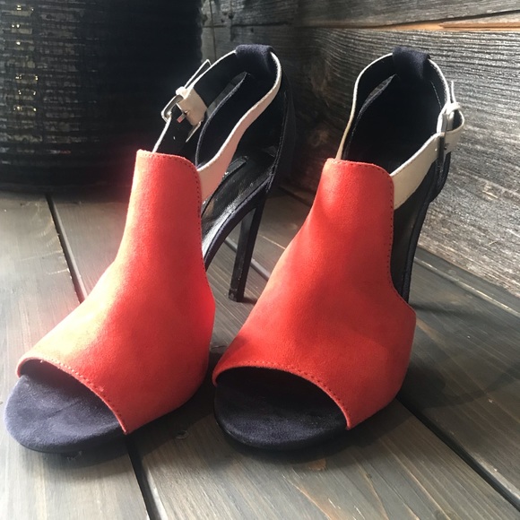 Zara | Shoes | Zara Basic Collection Colorblocked Sandals | Poshmark